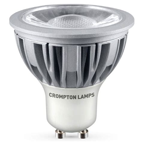 Crompton Led Gu10 5w Cob Cool White Flood Dimmable