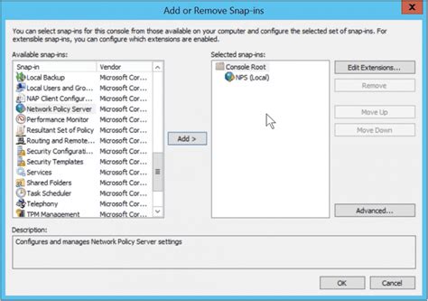 integrating eap tls authentication with microsoft nps