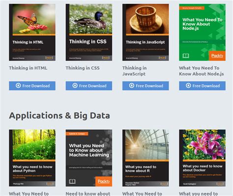 9 free books from packt publisher you should checkout