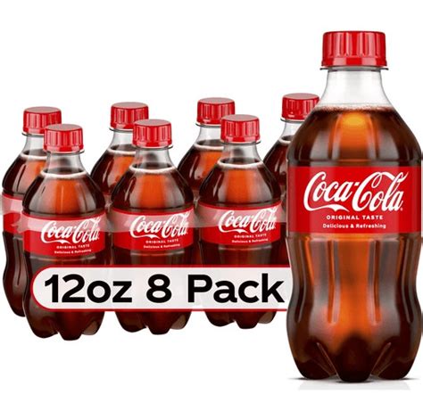 Coca Cola Soda Soft Drink 12 Fl Oz 8 Pack