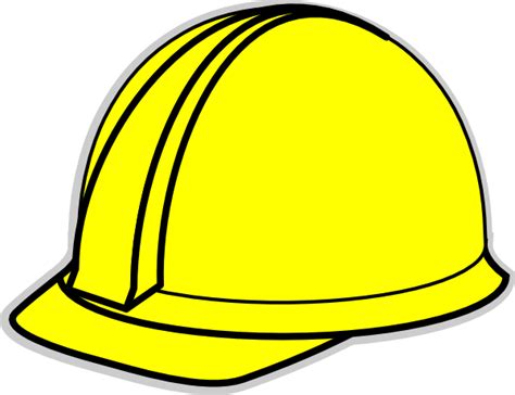Yellow Hard Hat Clip Art