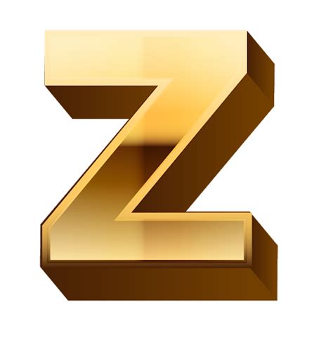 3d Letras Z Texto Editable Png Letra Z Alfabeto Tipo De Letra Png Y