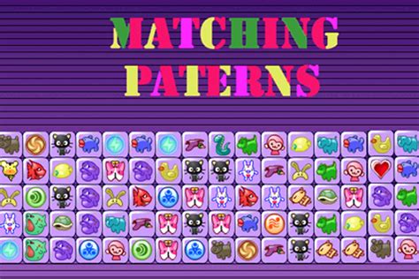 matching patterns gratis online spel funnygames