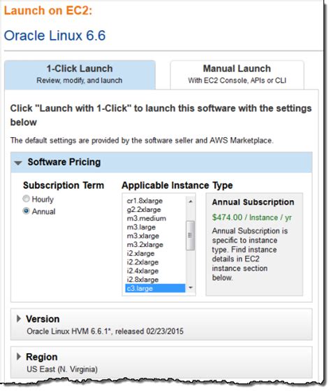 new in the aws marketplace oracle linux aws news blog