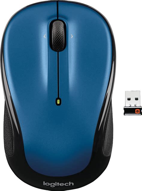 Best Buy Logitech M325 Wireless Optical Ambidextrous Mouse Blue 910 002650