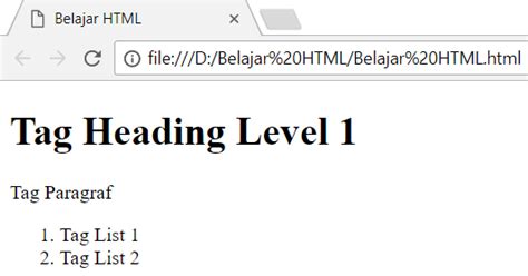 perbedaan tag bertipe block element dengan inline element dalam html