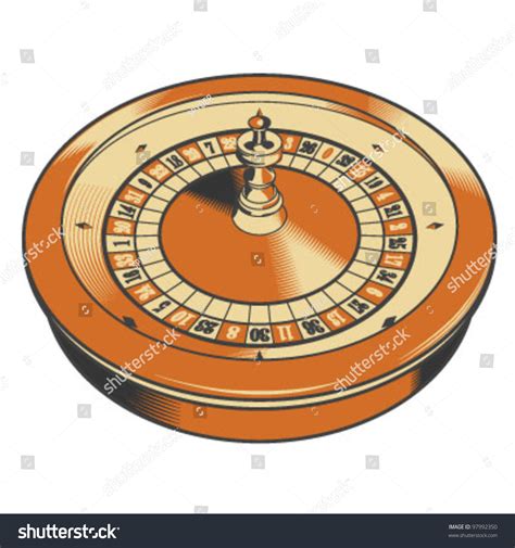 Roulette Wheel Stock Vector Royalty Free 97992350 Shutterstock