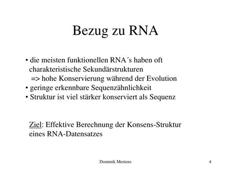Ppt Secondary Structure Prediction For Aligned Rna Sequences