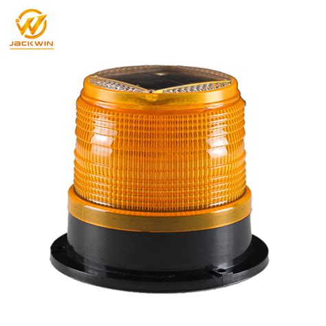 Strobe Flashing Led Warning Beacon Light Marine Crane Tower Solar