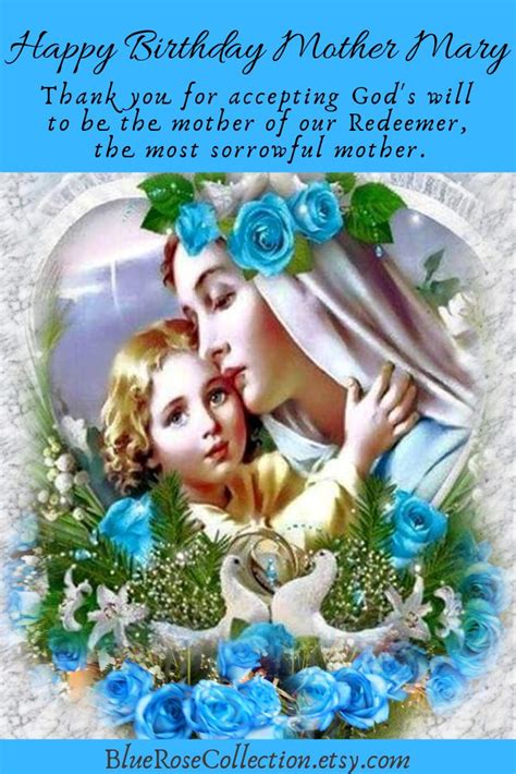 Blessed Virgin Mary Birthday Prayer Carita Bray