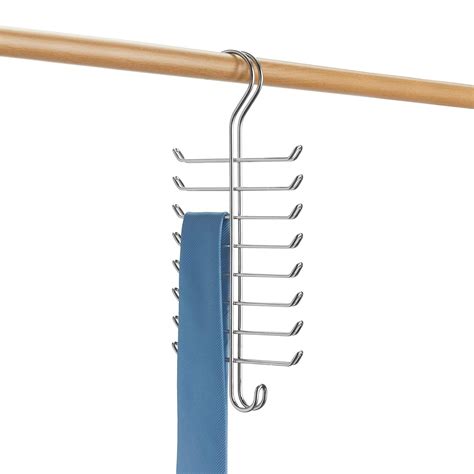 Interdesign Classico Metal Vertical Closet Organizer Hanging Rack For