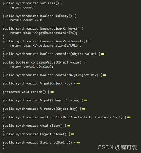 hashmap、hashtable、concurrenthashmap的区别 hashmap和hashtable和concurrent csdn博客