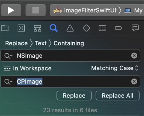 building cross platform macos and ios image filter swiftui app