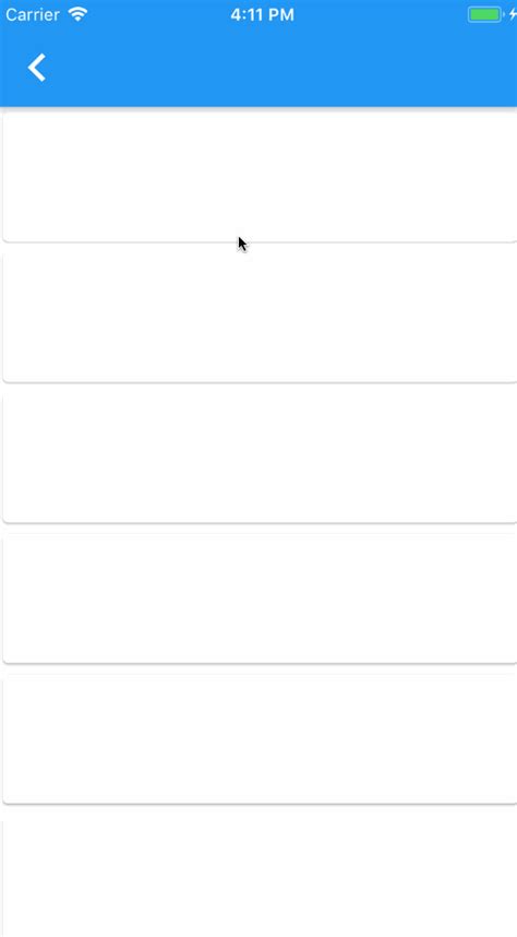 flutter pull to refresh fluttercore