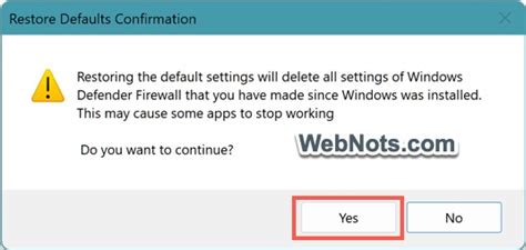 How To Reset Microsoft Defender Firewall In Windows 11 Webnots