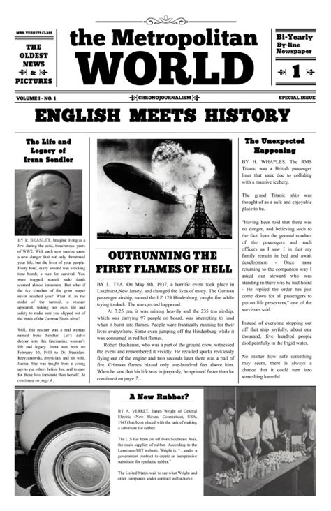 Examples Of Short Newspaper Articles