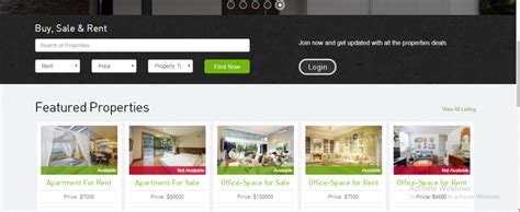 real estate management system project in php with source code and