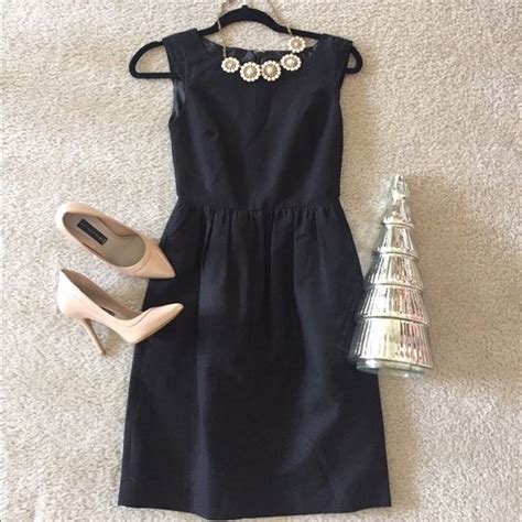 J Crew Black Dress
