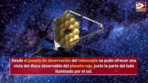 Las Primeras Imágenes De Marte Captadas Por El Telescopio James Webb