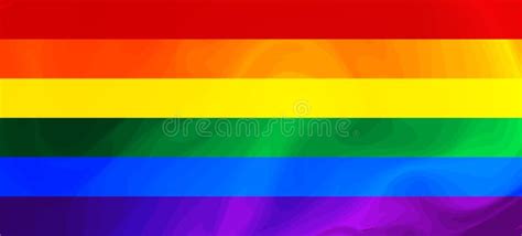 Flag Lgbt Squared Icon Badge Or Button Template Design Vector