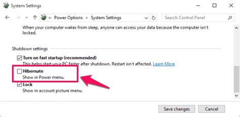how to enable or disable windows 10 hibernate mode