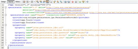 java netbeans issue when creating a db entity class