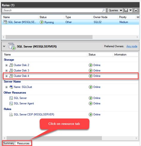 sql server high availability add new disk to an existing failover