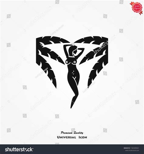Erotic Icon Love Sex Vector Symbol Stock Vector Royalty Free