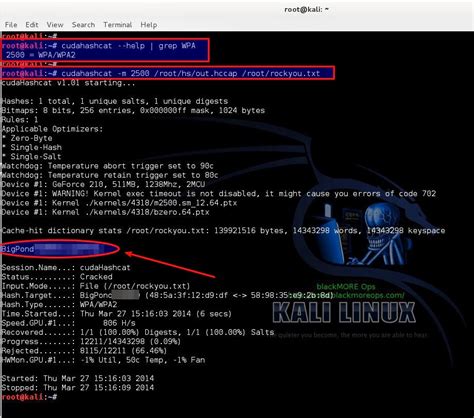 how to install hashcat on kali linux systran box