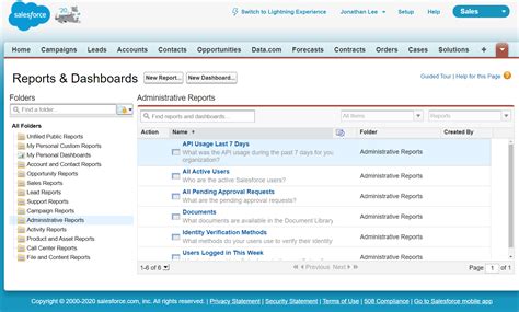 how to create a salesforce api usage report and manage your api calls