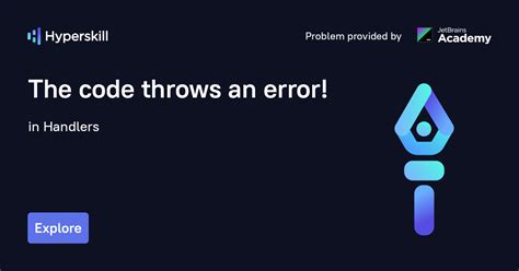 the code throws an error handlers asynchronous computations
