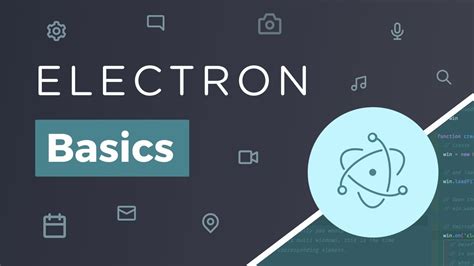 electron basics desktop apps w javascript youtube