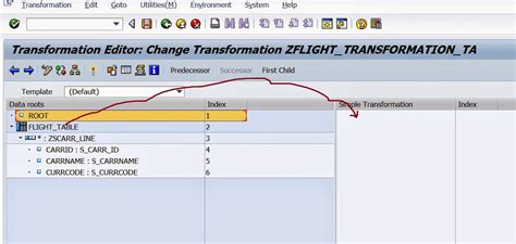 simple transformation of internal table using tx xslt tool strans