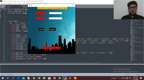 management gui app python youtube