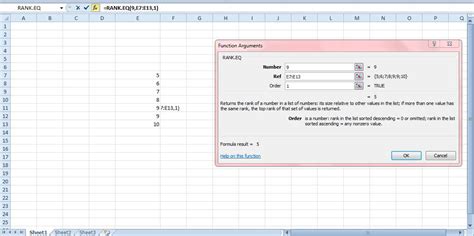how to use rank avg and rank eq functions in excel spreadsheets [tip