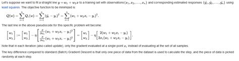 r how to implement stochastic gradient descent stack