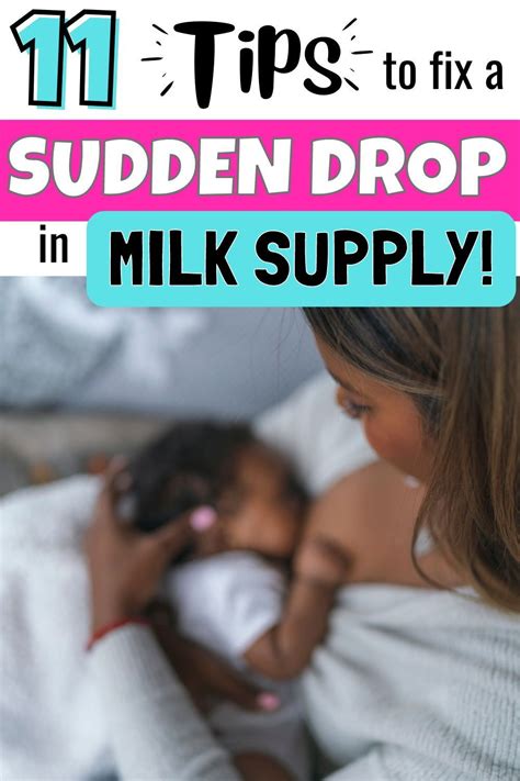 Sudden Drop In Milk Supply Signs Causes How To Fix It Artofit