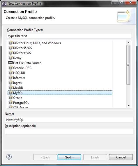 [solved] cannot connect to mysql database from eclipse datasource