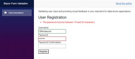 Blazor Basics Validating Form Data With Blazor