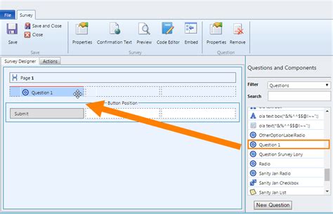 create a clickdimensions survey clickdimensions support