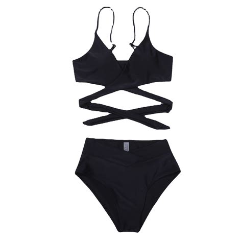 Szxzygs Swimsuit Coverups For Women 2024 Plus Size Women Sexy Black