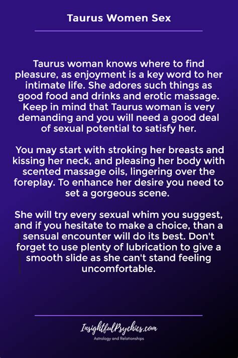 Taurus Woman Her Traits Love And Sex