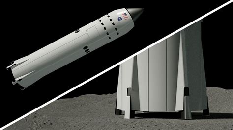 Spacexs Lunar Lander Starship Se In 4k And Elon Musks Explanations