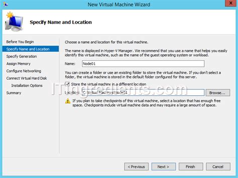 how to create virtual machine in hyper v server 2012 r2