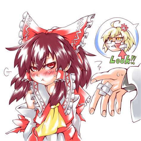 Safebooru 1girl T Ahoge Anger Vein Ascot Bandage Bandages Bare