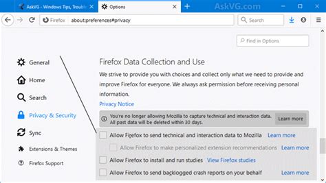 [tip] Disable “default Browser Agent” After Installing Mozilla Firefox