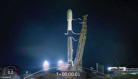 Spacex Launches Another 52 Starlink Satellites From California Base