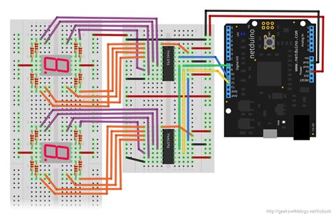 micro framework more blinking leds