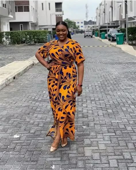 Latest Ankara Styles For Ladies With Big Tummy