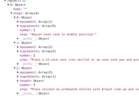 how to display an array of objects within an object ionic v3 ionic